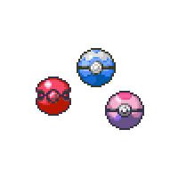 B&W Pokéballs Cursors