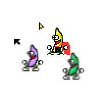 Banana cursors Cursors