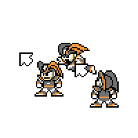 Bass(Mega Man) Cursors