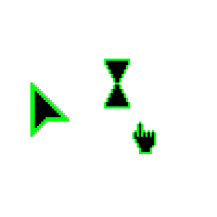 Black-n-Lime Cursors