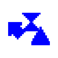 Blue 16-bit Cursors