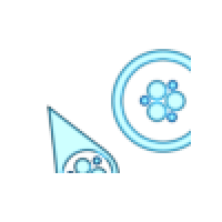 Blue Circle Cursors