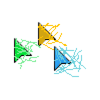 Blue,Green,Yellow> _ Lightning_ Cursors