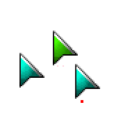 Blue Neon Cursors
