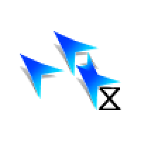 Blue Phlame Arrow Cursors