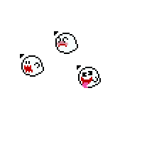 Boo Yoshi NES Cursors