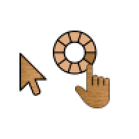 Bronze Metal Copper Cursors