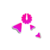 Bullet Point Pink Cursors