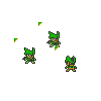 Cell (Legendary Super Warriors) (edited sprites) Cursors
