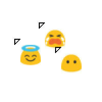 The Bubble Faces Collection Cursors