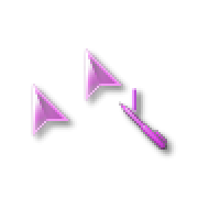 Clear Purple Cursors