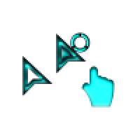 Cold Cyan Cursors