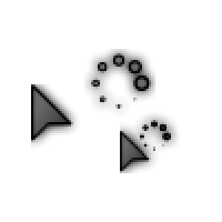 Black Random Cursors