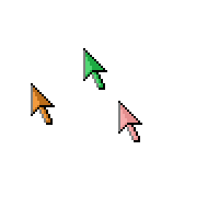 Colorful Normal Cursors