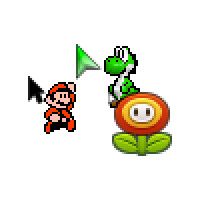Conjunto do Mario (Mario set) Cursors