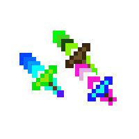 Cool Elemental Swords Cursors