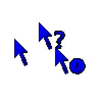 Cool Default Blue Cursors