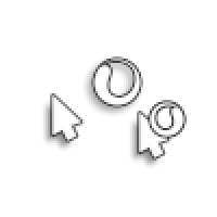 Crystal Clear Mini Cursors