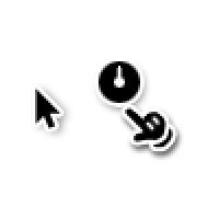 SUPER BLACK Cursors