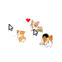 Cute Corgi Cursors