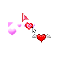 cute heart compilation Cursors