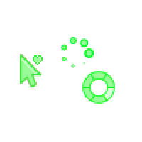 Transparent aesthetic cursor - polbasketball