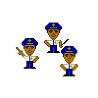 Dave the Policeman Cursors