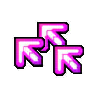 DDR Arrow (Purple) Cursors