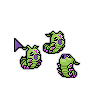 Green Wormmon Cursors