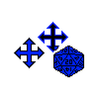 DnD Dice Blue Cursors