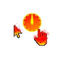 Fiery Cursors