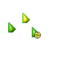 glossy green Cursors