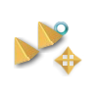 Golden Wedge Arrow Cursors