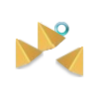 Golden Wedge Arrows Cursors