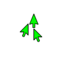 Green Basic Cursors