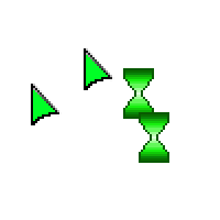 Green Cursors