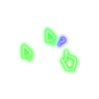 GREEN NEON Cursors