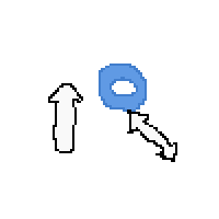 Hand drawn Cursors