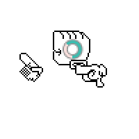 Hand with glove Cusors Cursors