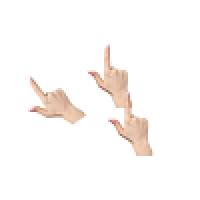 Human Hands Cursors