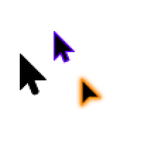 Just a simple neon pack! Cursors
