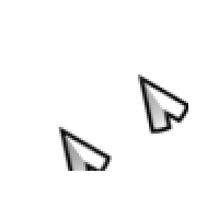 Kami V2 - Paper White Cursors