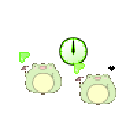 Kawaii Cute Frog Cursors