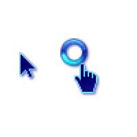 LLX Aero_Deep_Blue Cursors