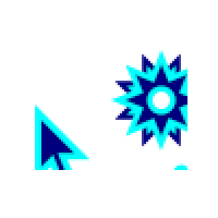 LLX Blue_Cyan Cursors