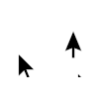 LLX Monochrome Black Dark Cursors