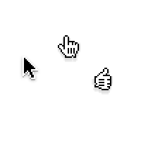 Mac OS Custom Hands Cursors