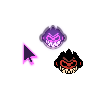 Macaque (lego monkie kid) Cursors