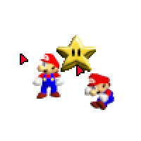 Mario 64 by Shantae Man and Nacho. Cursors