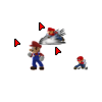 Mario Smash Bros Punter Cursors